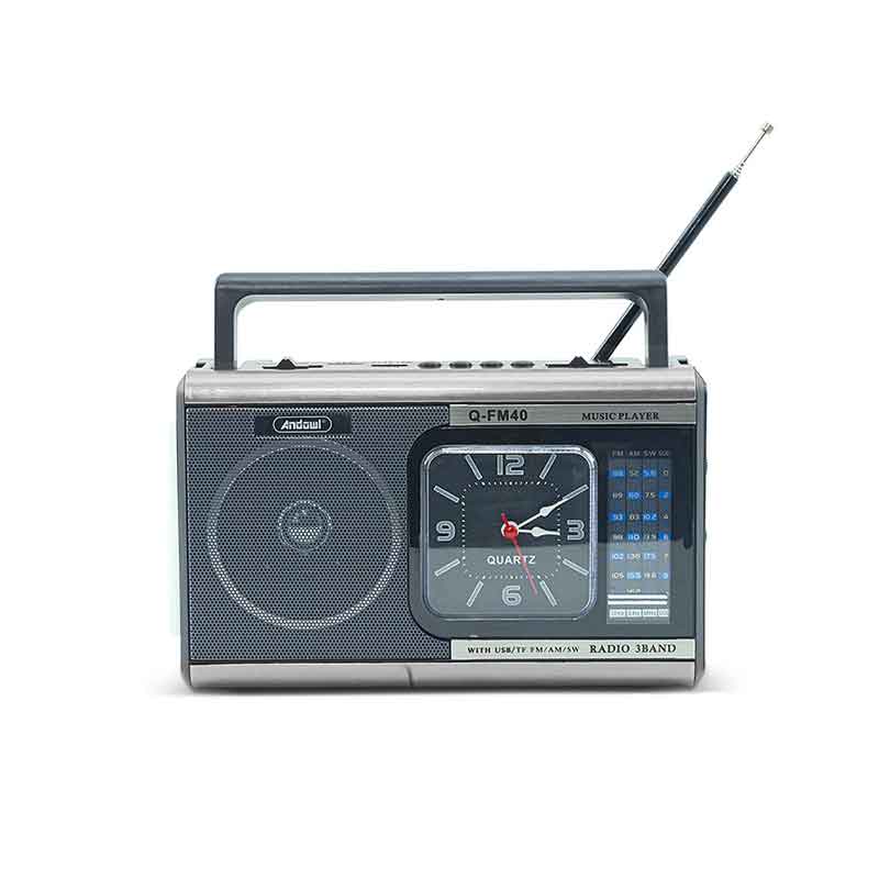Andowl Φορητό Ραδιόφωνο Μπαταρίας με USB Q-FM40 - Radio – Ansin