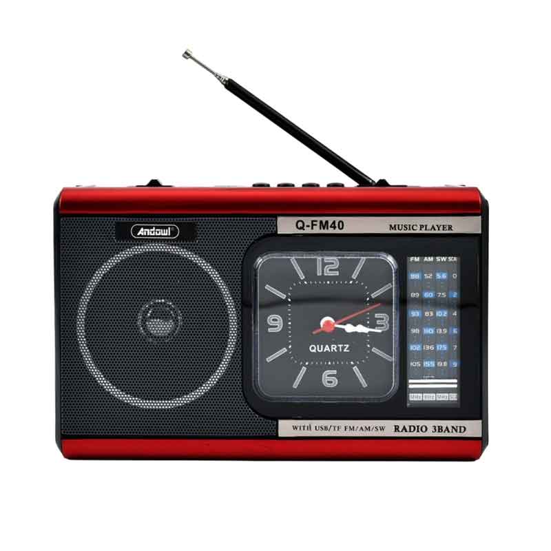 Andowl Φορητό Ραδιόφωνο Μπαταρίας με USB Q-FM40 - Radio – Ansin